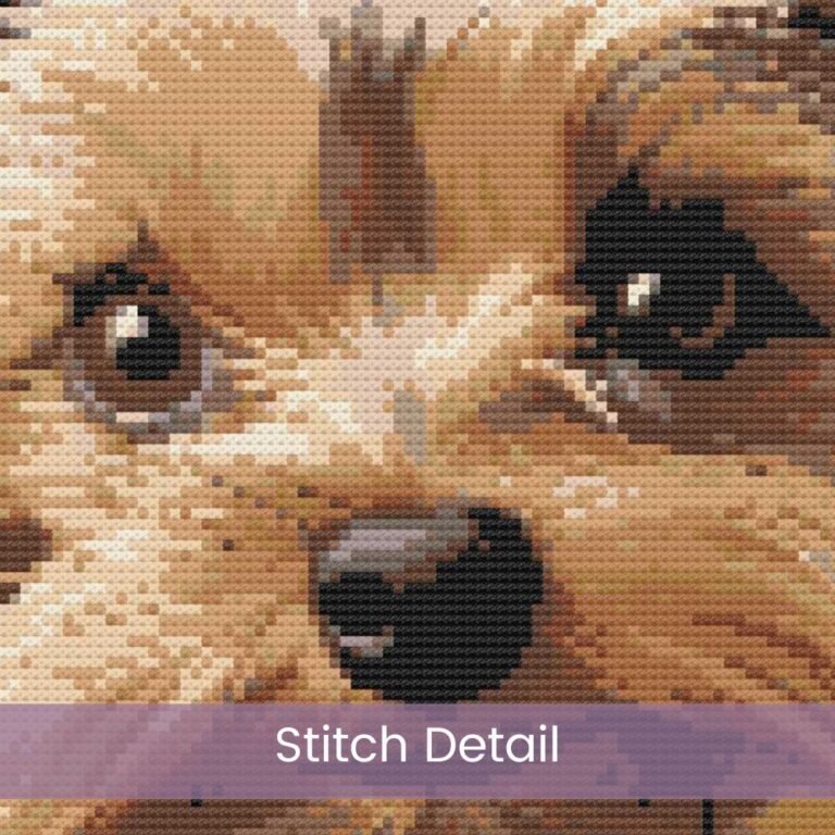 Yorkshire Terrier Cross Stitch Pattern - Simone Balman Art