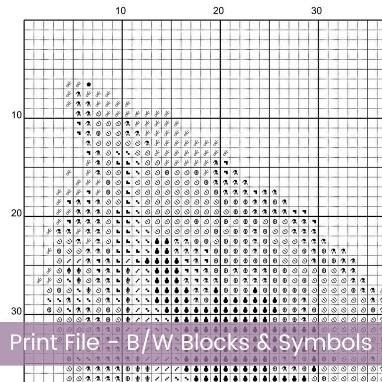 Yorkshire Terrier Cross Stitch Pattern - Simone Balman Art